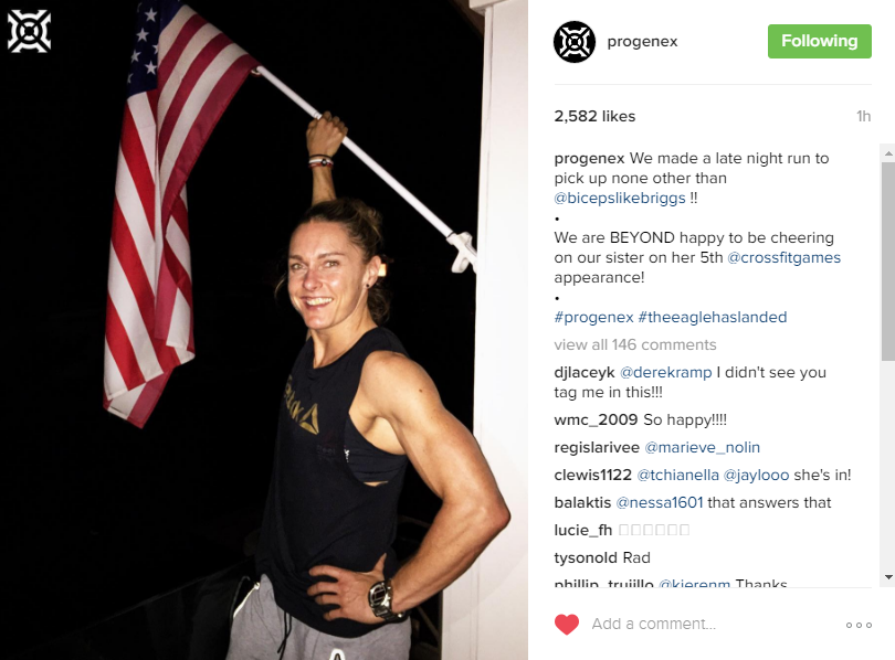 Sam Briggs is in the United States, Will Compete at CrossFit Games