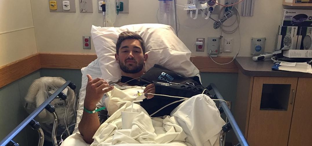 Cody Mooney Had Surgery to Repair Torn Labrum