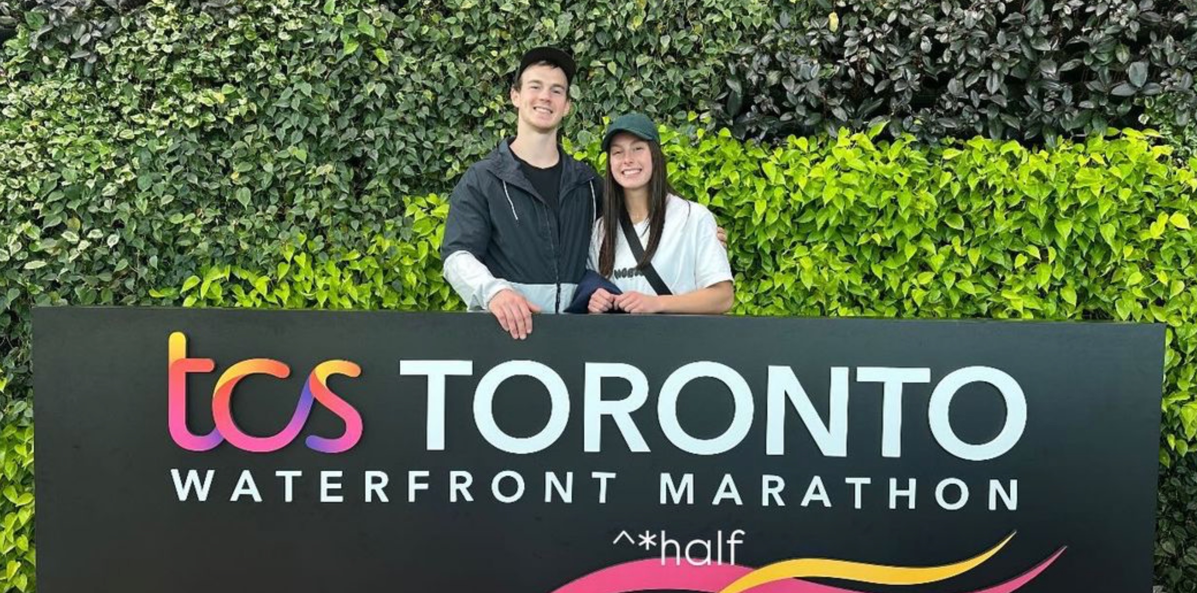 Emma Lawson & Jack Farlow Run Half Marathon at Toronto Waterfront Race