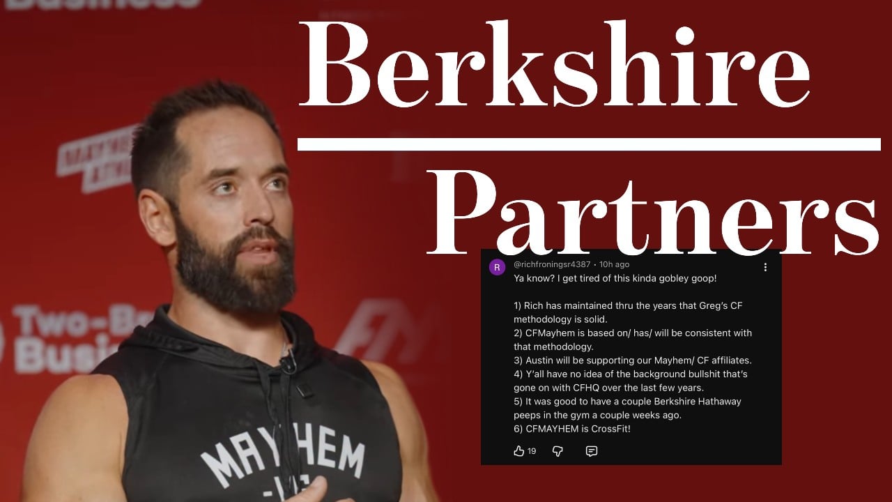 Berkshire Partners Meet with Rich Froning