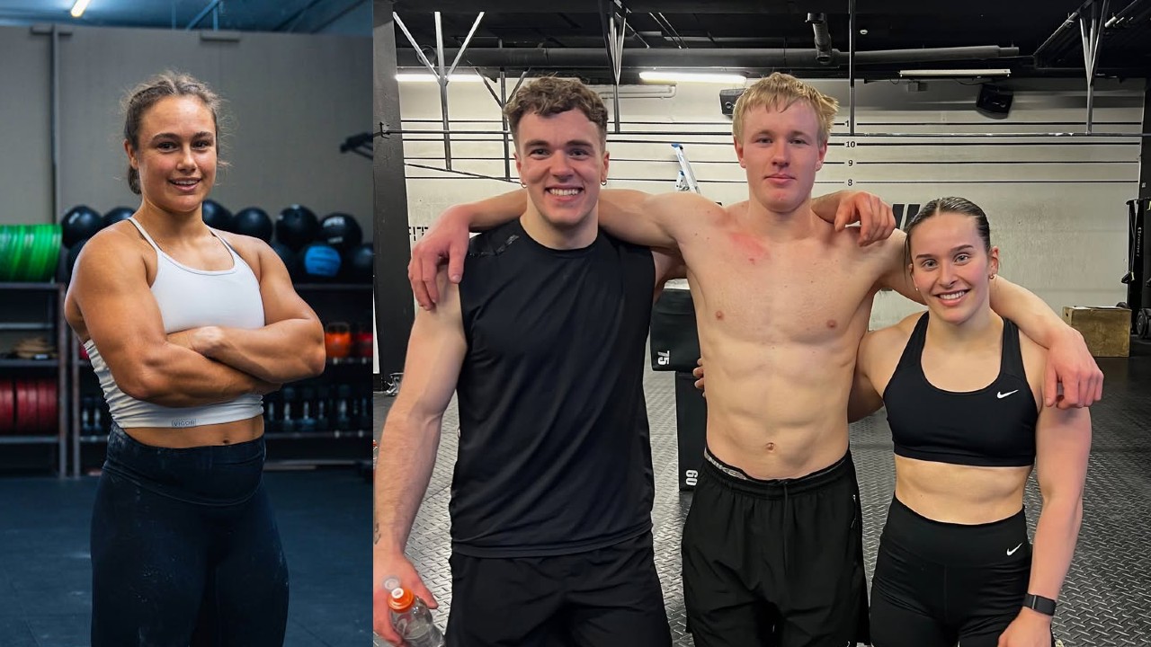 Mirjam von Rohr, Bjarni Leifs Officially Win 26.1 CrossFit Open